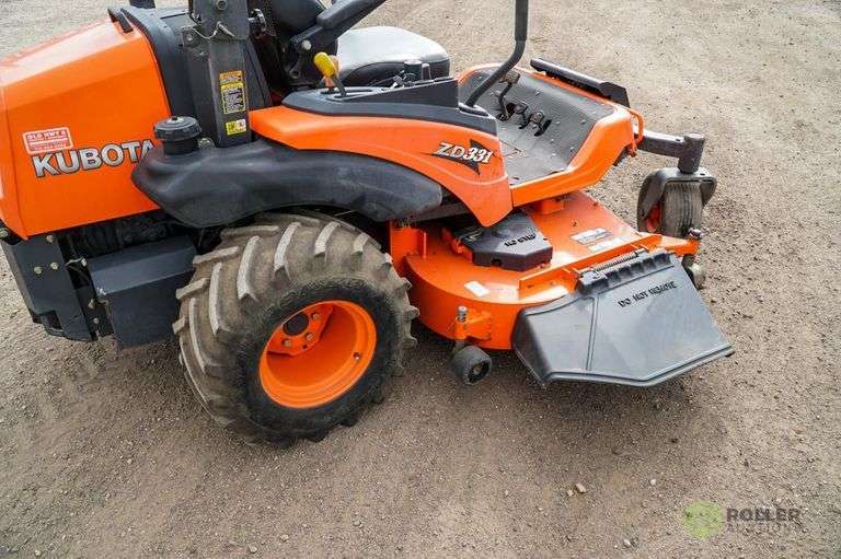 2008 Kubota ZD331 Ride-On Mower, Diesel, 72in Mower Deck, S/N: 14271 ...