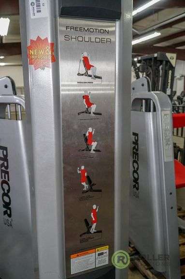 Free Motion Shoulder Press Cable Machine - Roller Auctions