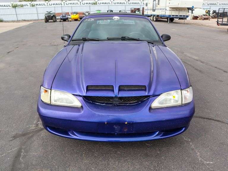 1996 FORD MUSTANG GT, 4.6L V8, Automatic, Engine Noise, Odometer Reads ...