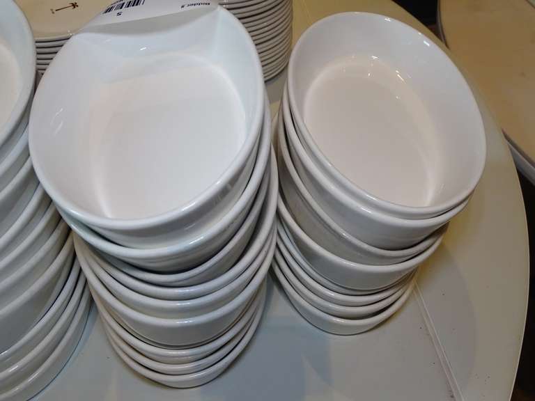 (45) Folio Alpha-Ceram A19 Serving Dishes, (16) Varick Alpha Ceram ...