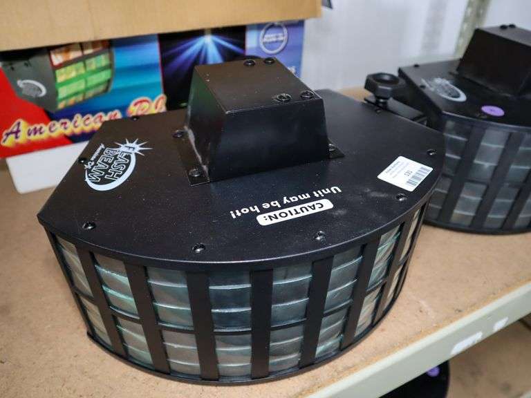 (2) American DJ Flash Beams - Roller Auctions
