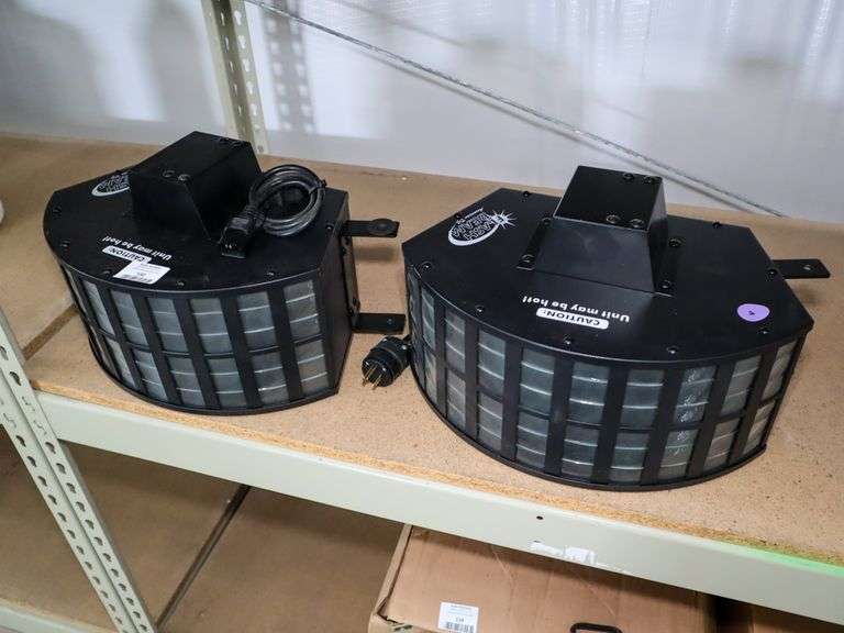 (2) American DJ Flash Beams - Roller Auctions