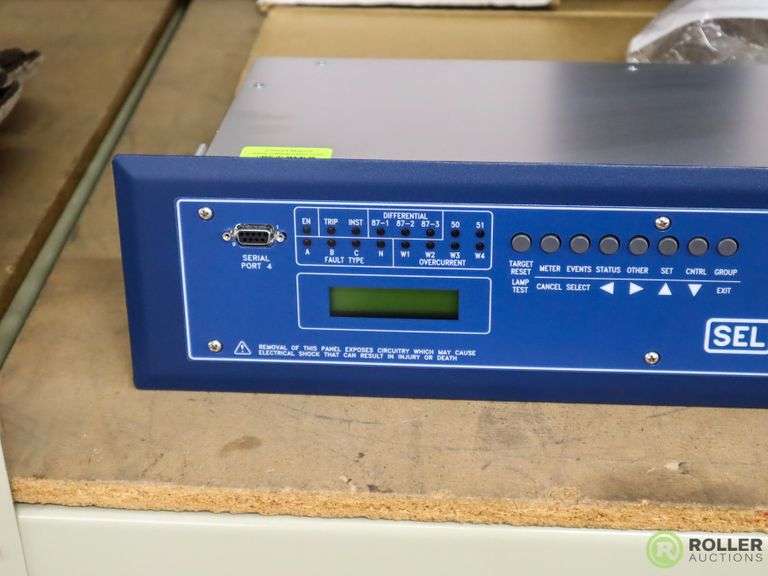 Sel Sel-387 and Sel-387E Relays - Roller Auctions