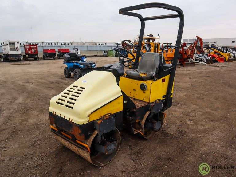 Wacker RD11A Ride-On Double Drum Roller - Roller Auctions