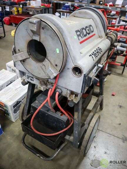 Ridgid 1224 Mobile Pipe Threader, Inoperable - Roller Auctions