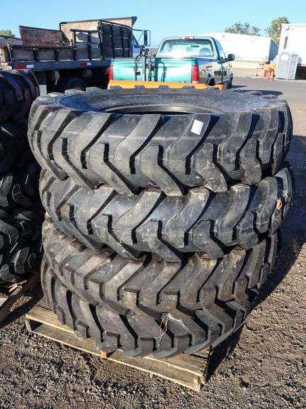 (4) New Loadmaxx 14.00-24 Loader/Grader/Telehandler Tires, G2-16 Ply ...