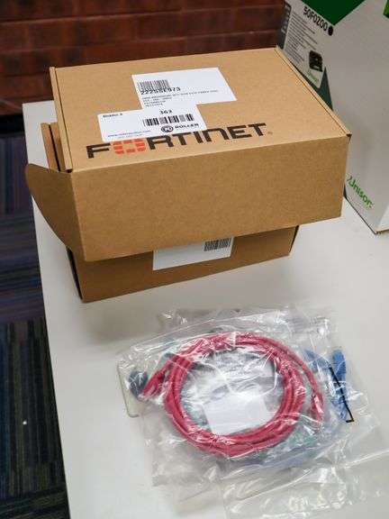 (2) Forti Extender 40D With Ethernet Patch Cables - Roller Auctions