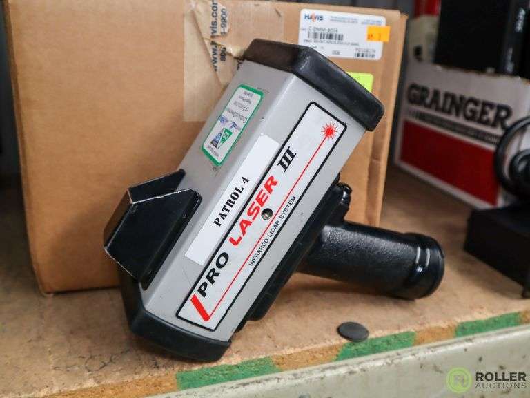 (4) Pro Laser III Infrared Lidar Speed Guns - Roller Auctions