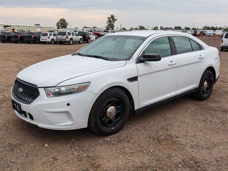 2013 FORD TAURUS POLICE INTERCEPTOR, 3.5L V6, Automatic Mileage:70101 ...