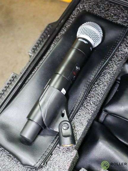 (4) Shure ULXD2/SM58 Digital Handheld Wireless Microphone, (4) ULXD1 Digital Wireless Body Pack ...