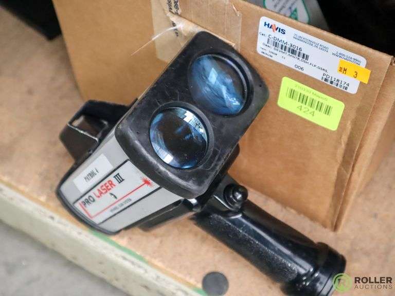 (4) Pro Laser III Infrared Lidar Speed Guns - Roller Auctions