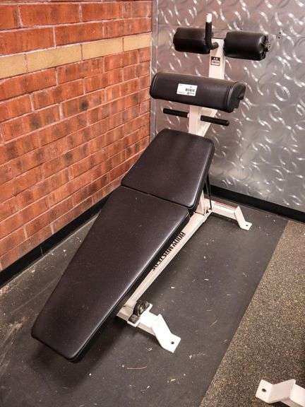BodyMasters Adjustable Decline Sit Up Bench - Roller Auctions