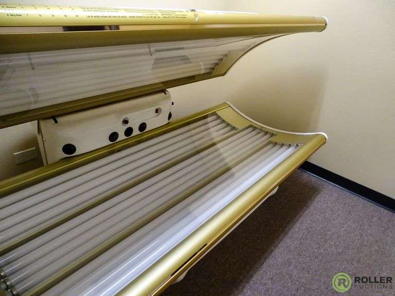 Tan America VIP 3000/SLC Tanning Bed, MFD December 1996, 20-Amp, Single ...