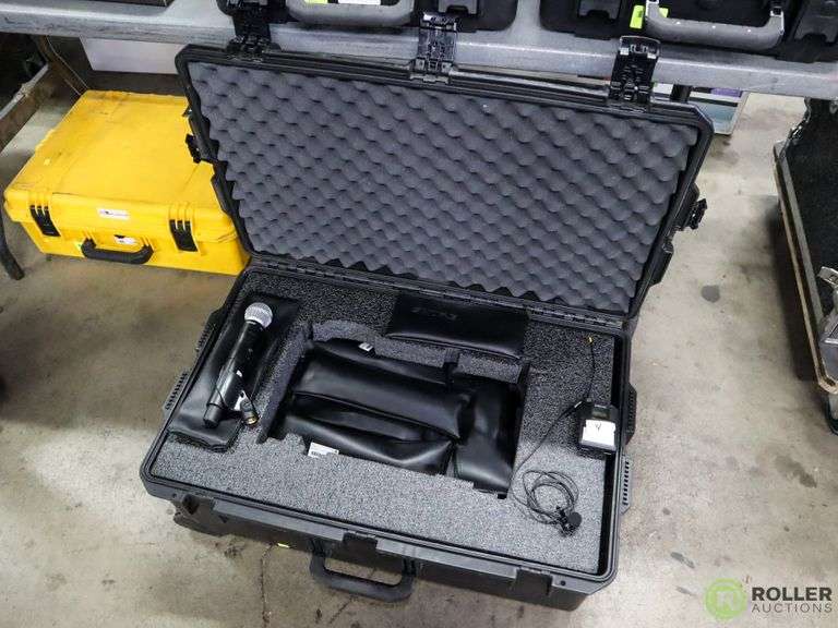 (4) Shure ULXD2/SM58 Digital Handheld Wireless Microphone, (4) ULXD1 ...