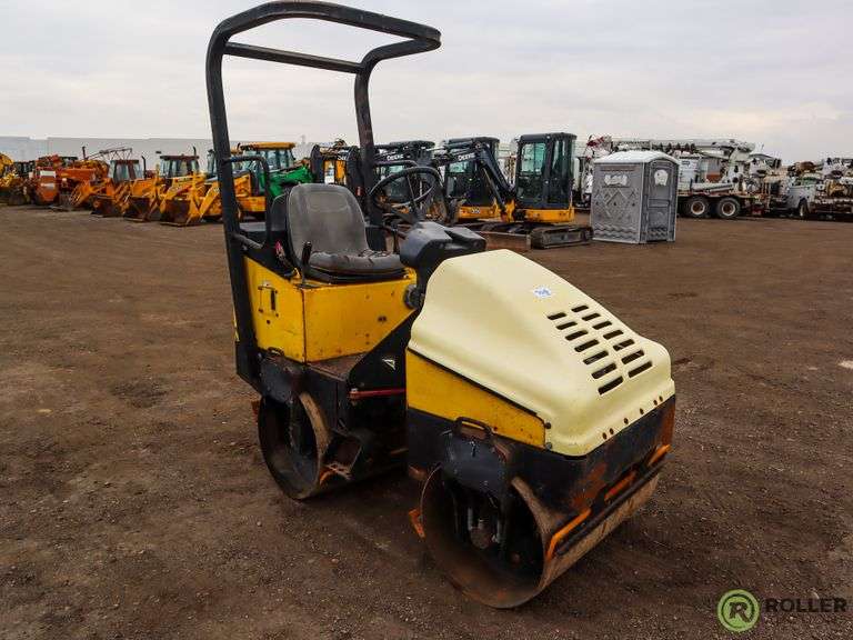 Wacker RD11A Ride-On Double Drum Roller - Roller Auctions