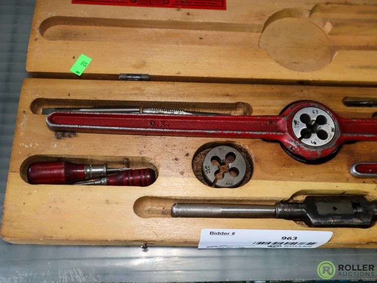 Round Die Screw Plate Tool - Roller Auction