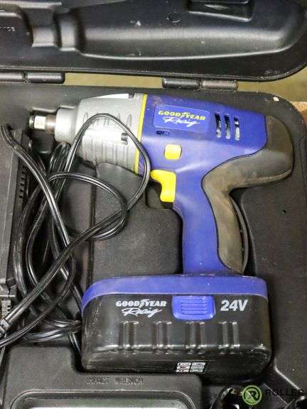 Goodyear 24V Cordless Impact Wrench - Roller Auctions