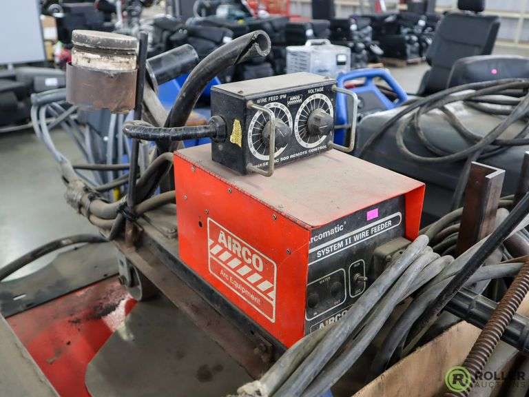 Airco Phase Arc 500 Welder, 3ph, 230/460V and Aircomatic System II Wire ...