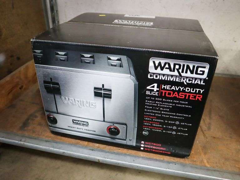 Waring WCT800 Heavy Duty Toaster - Roller Auctions