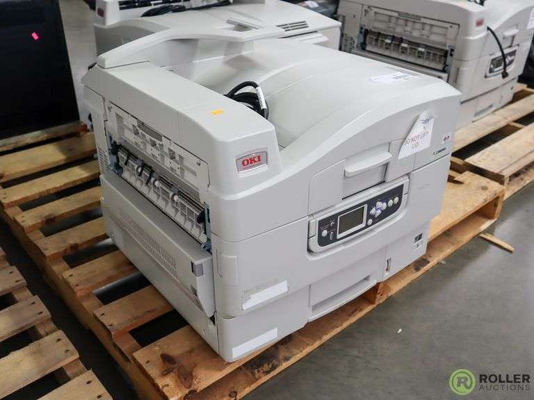 (2) OKI C9650 Printers - Roller Auctions