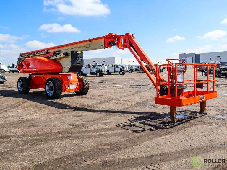 2008 JLG 1250 AJP 4WD Articulating Boomlift - Roller Auctions