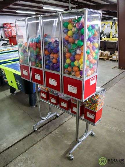 Folz Coin Operated Toy Vending Machine - Roller Auctions