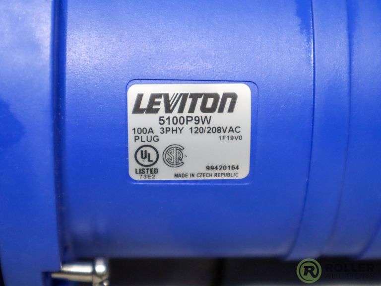 (18) Leviton 5100P9W Pin and Sleeve Plugs - Roller Auctions