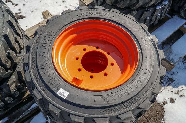 4 New Loadmaxx 10 16 5 Skid Steer Tires W Rims Roller Auction 4-new-loadmaxx-10-16-5-skid-steer-tires-w-rims-roller-auction