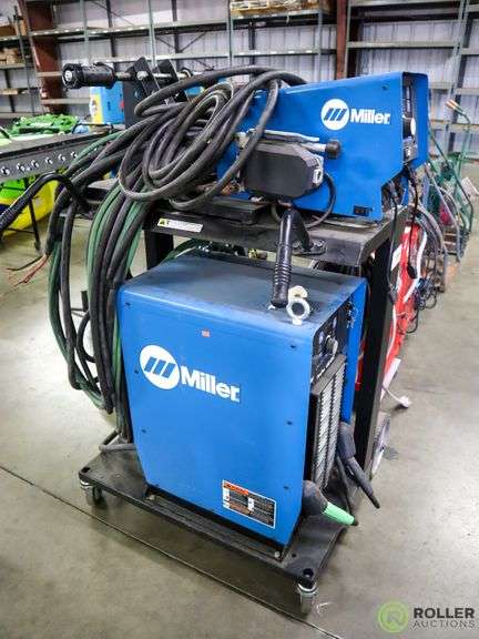 Miller Pipe Pro 450 RFC Welder with 40V Dual Feeder on Cart - Roller ...