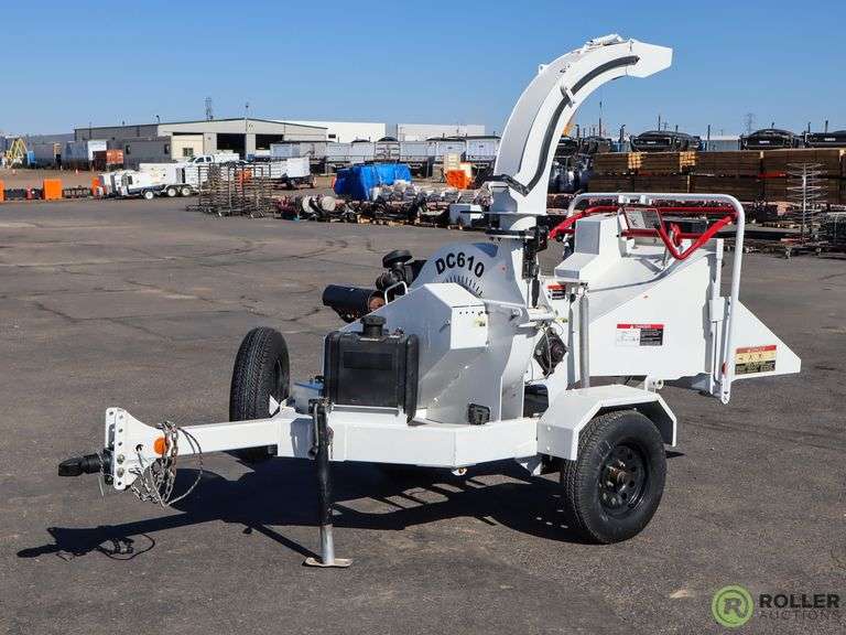2012 ALTEC DC610 S/A Pull Behind Chipper - Roller Auctions