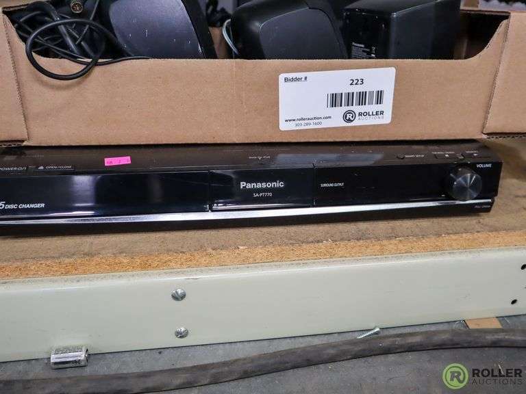 Panasonic SA-PT770 Sound System - Roller Auctions