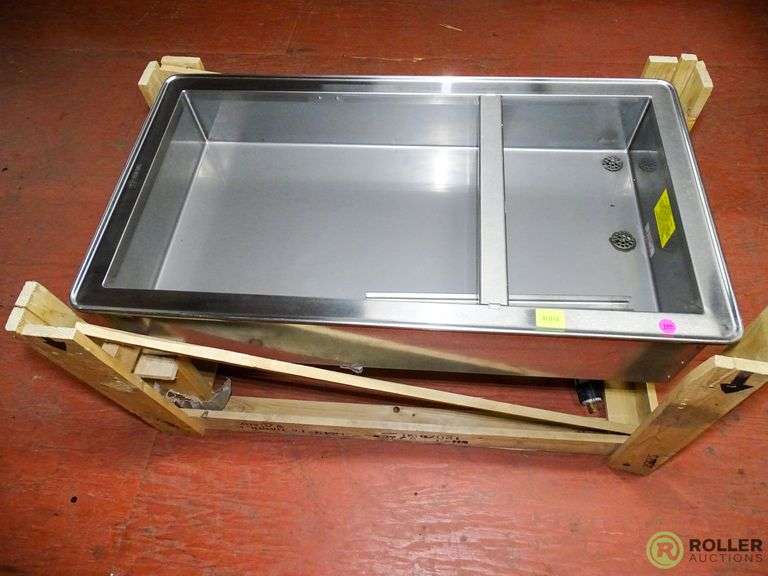 New Atlas Metal WH-3 44in Drop In Steam Table with Auto Fill, 22-1/4in ...