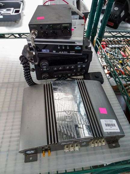 PPI Amplifier, Uniden CB Radio, Car Stereo and Disc Player - Roller ...