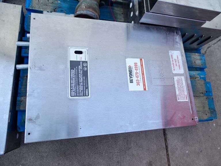 Captive Aire Ansul System Control Panels, Wet Chemical Panels and Tanks ...