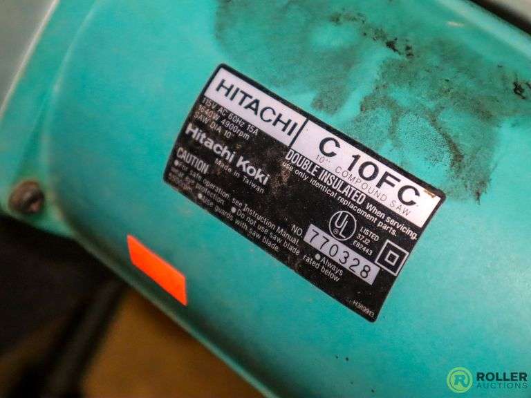 Hitachi C10FC Compound Miter Saw - Roller Auctions