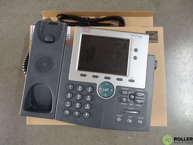 (84) Cisco 7945 IP Phones - Roller Auctions