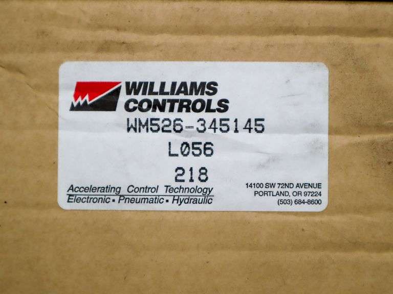 (7) Williams Controls Pedal Assemblies - Roller Auctions