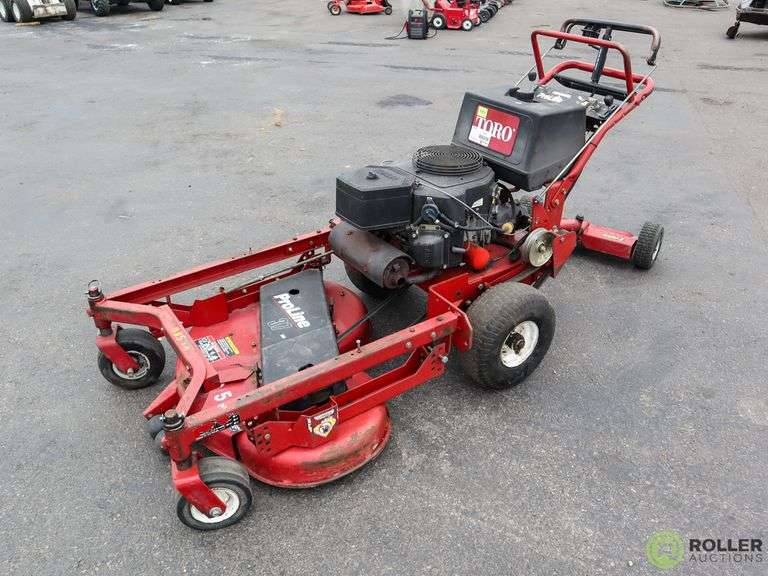 Toro Proline 37 Walk Behind Mower, Gas, 37" Cut With Standing ...