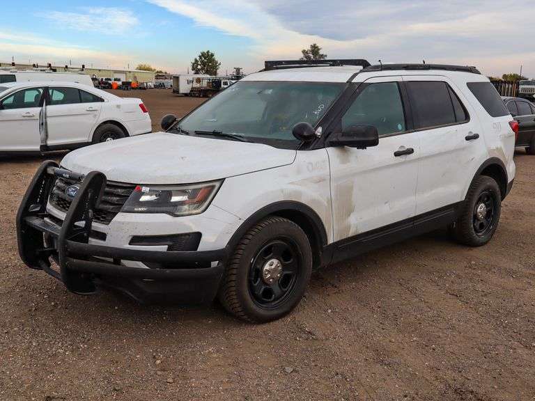 2016 FORD EXPLORER AWD POLICE INTERCEPTOR SUV, 3.7L V6 Flex Fuel ...