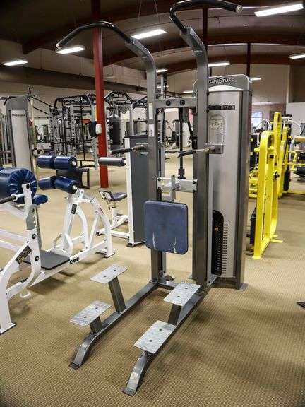 Tuff Stuff PS-215 Assisted Chin / Dip Cable Machine - Roller Auctions