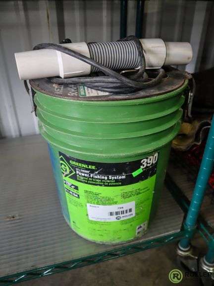 Greenlee 390 Power Fishing System - Roller Auctions