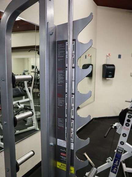 Star Trac 9PR-R8505-XXXXX Max-Rack 3D Smith, Plate Loaded - Roller Auctions