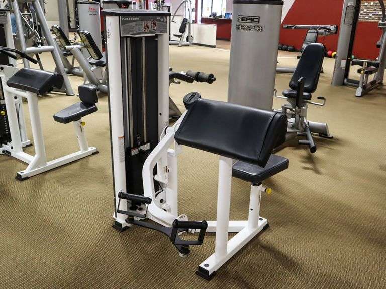 Paramount XL600W Biceps Curl Cable Machine - Roller Auctions