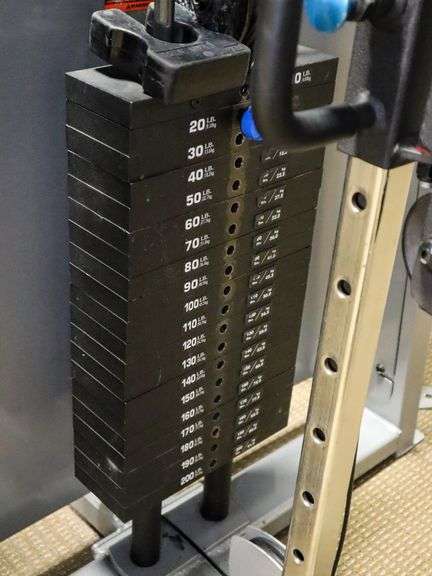 Precor Icarian Line Crossover Pulley Cable Machine - Roller Auctions