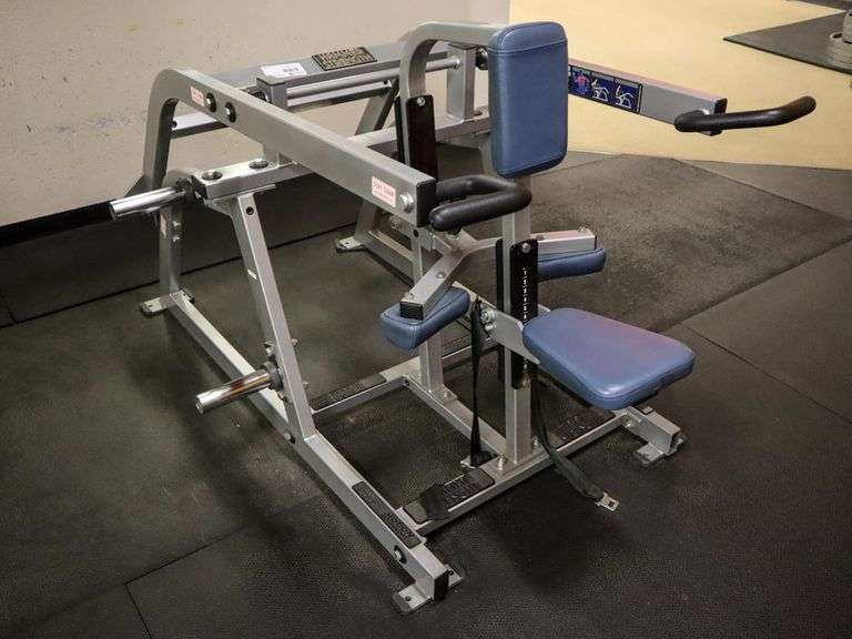 Hammer Strength Seated Dip, Plate Loaded, Adjustable Seat - Roller Auctions