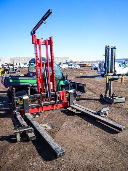 Heftee 4000 LB Capacity Electric Turf Lift, Pallet of Lift Attachments ...