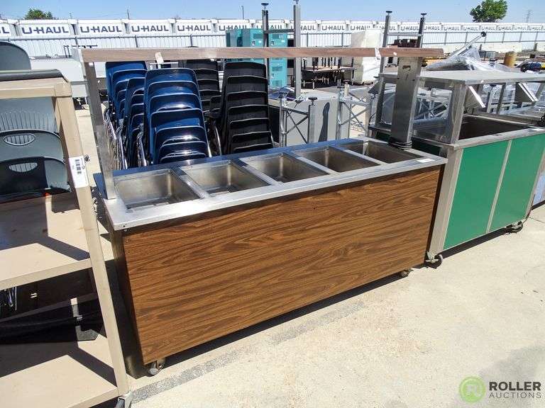 Vollrath 37050-00000-CNB 5-Bay Steam Table on Casters - Roller Auctions