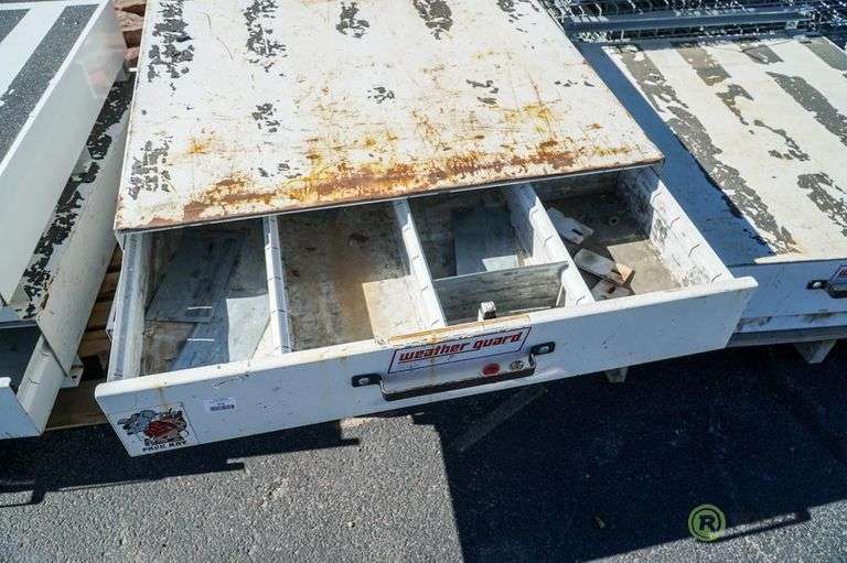 (2) Weather Guard Pack Rat Truck Storage Boxes - Roller Auctions