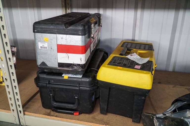 (3) Tool Boxes - Roller Auctions