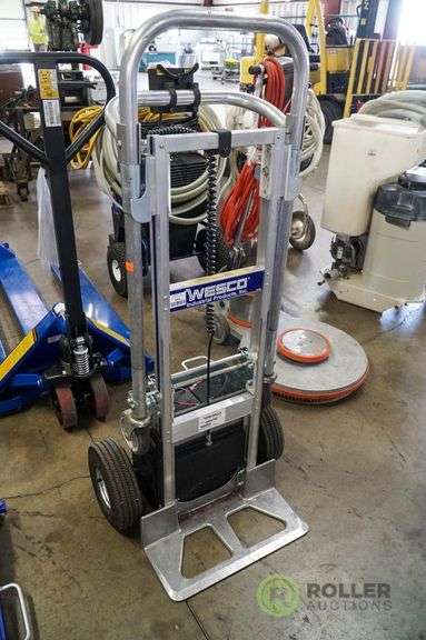 Wesco Cobra Pro 2-4 Wheel Dolly Electric - Roller Auctions